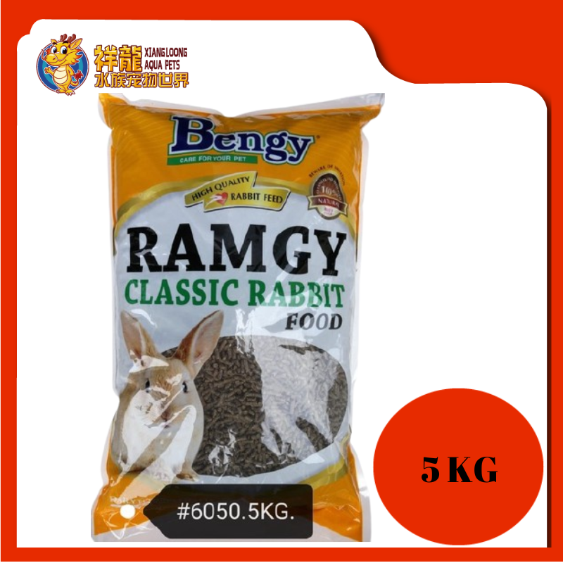 BENGY RABBIT FOOD 5KG {6050} – Xiang Loong Aqua Pets Sdn Bhd