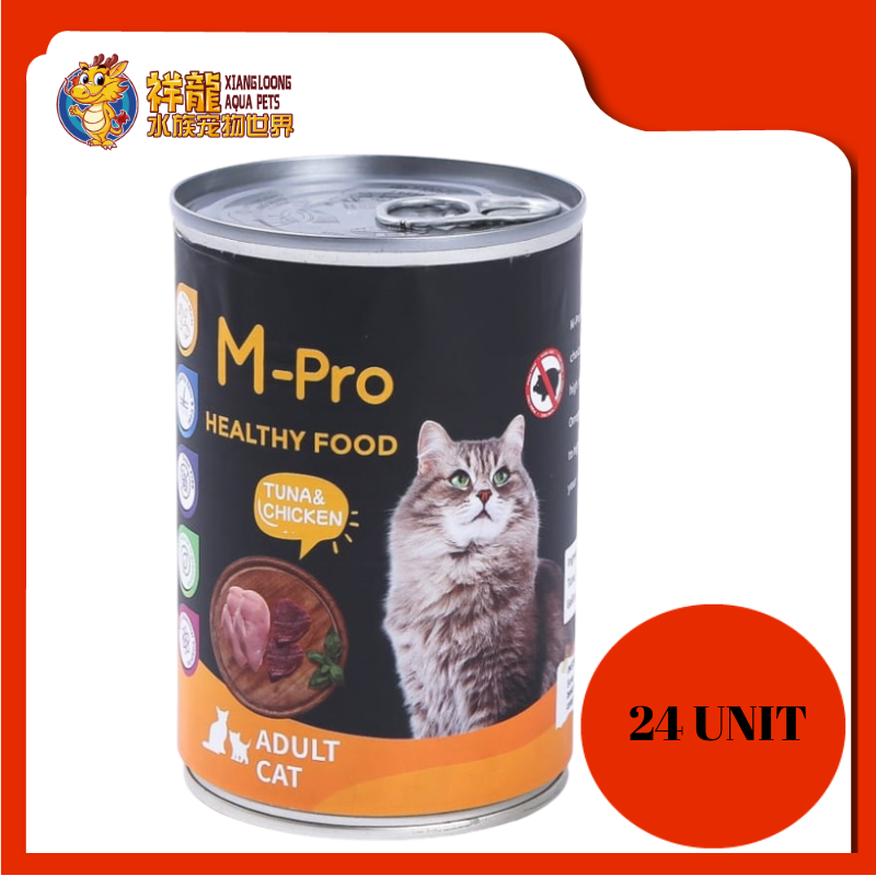 M-PRO CAT TUNA & CHICKEN 400G X 24UNIT – Xiang Loong Aqua Pets Sdn Bhd