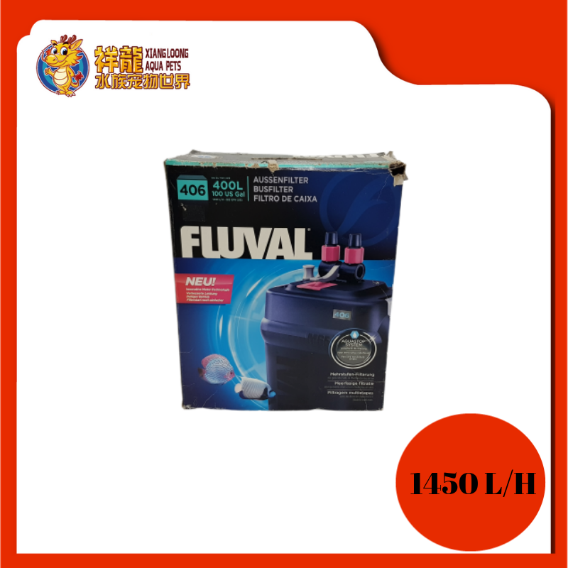 FLUVAL EXTERNAL FILTER 406 {A217} – Xiang Loong Aqua Pets Sdn Bhd