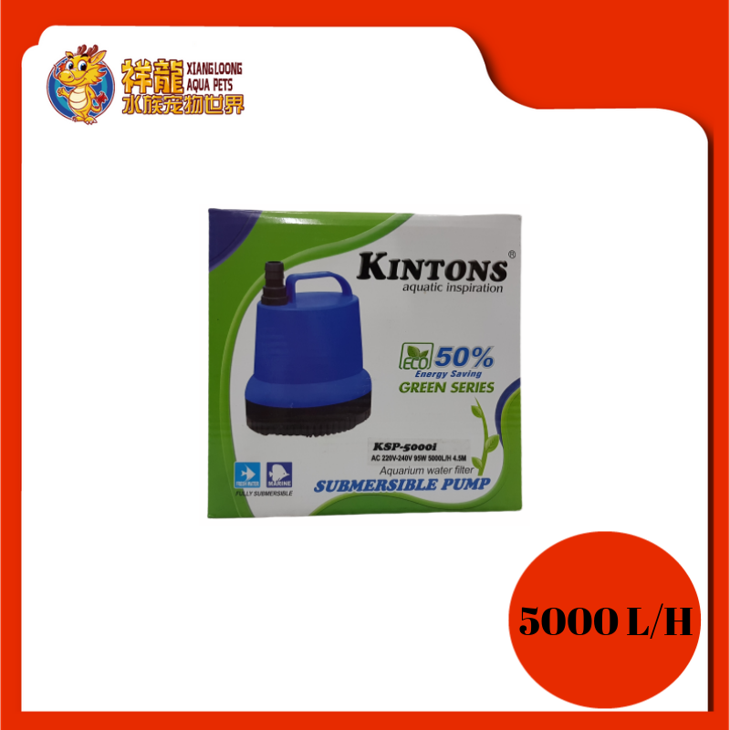 SUBMERSIBLE PUMP KSP-5000I KINTONS – Xiang Loong Aqua Pets Sdn Bhd